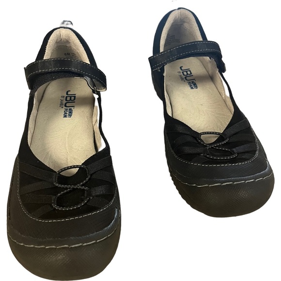 JBU | Shoes | Jbu Black Vegan Emmie Mary Jane Comfort Shoes | Poshmark